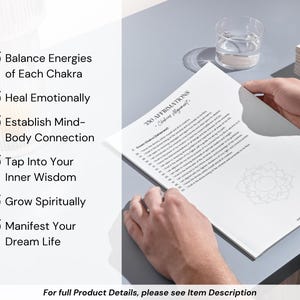 350 Chakras Alignment Affirmations List - Chakra Balancing Instant Download -chakra Healing ...