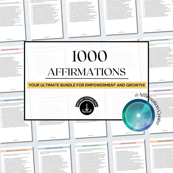 Positive Affirmation - Etsy