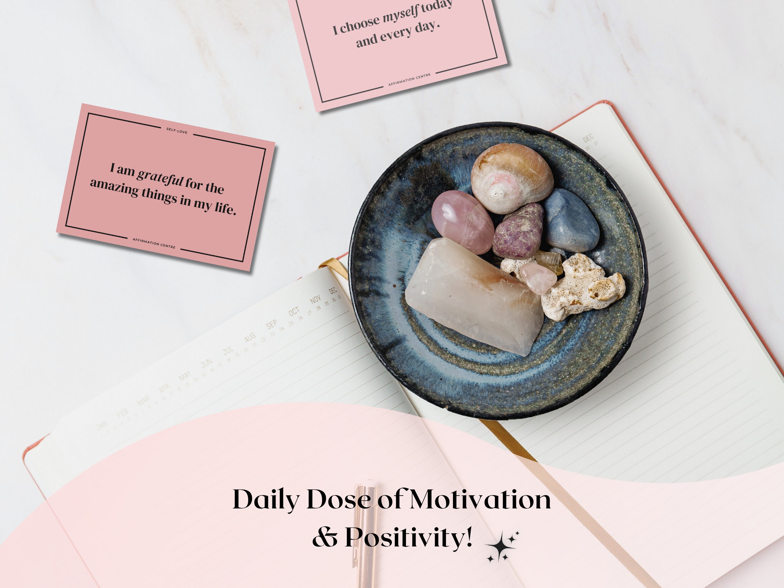 100 Self-love Affirmations Printable Manifesting Cards Positive ...