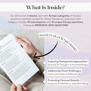 3000 Counseling Therapy Questions, Interventions Therapist Tools CBT ...