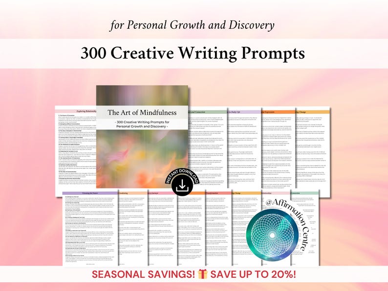 300 Creative Writing Prompts Short Story Starters Creative Writing ...