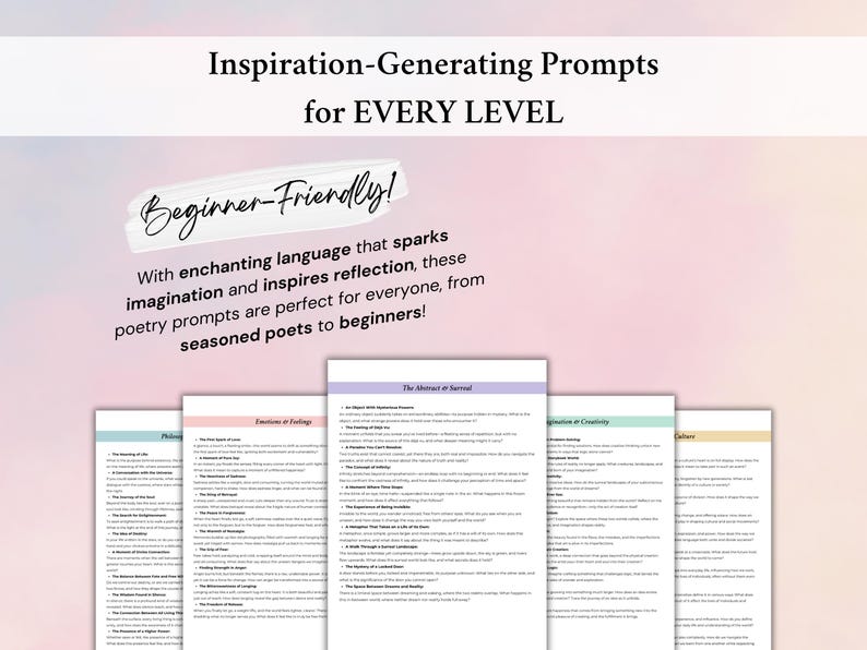 200 Poetry Writing Prompts - Creative Writing - Poets Expressive ...