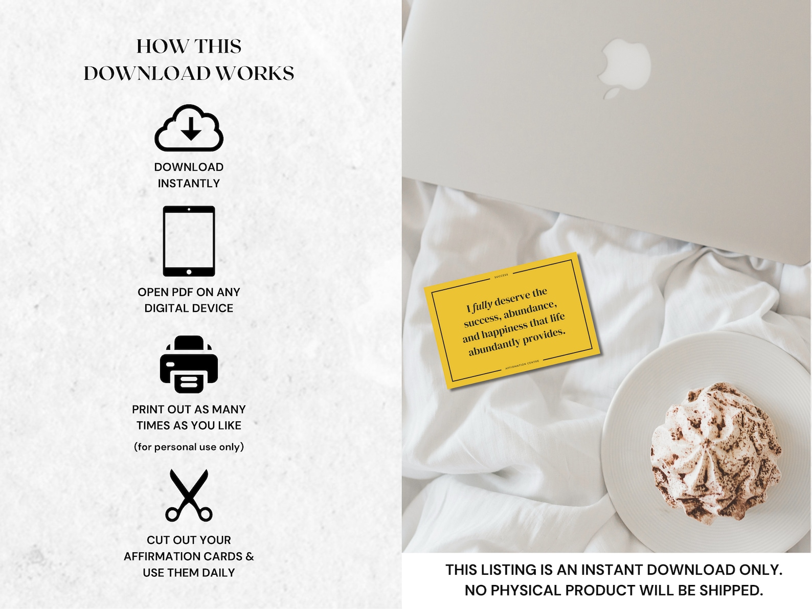 100 Success Affirmation Cards Printable - Success Manifestation ...