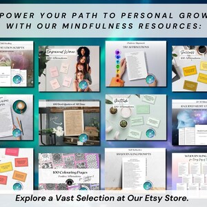 100 Self-love Affirmations Printable Manifesting Cards Positive ...