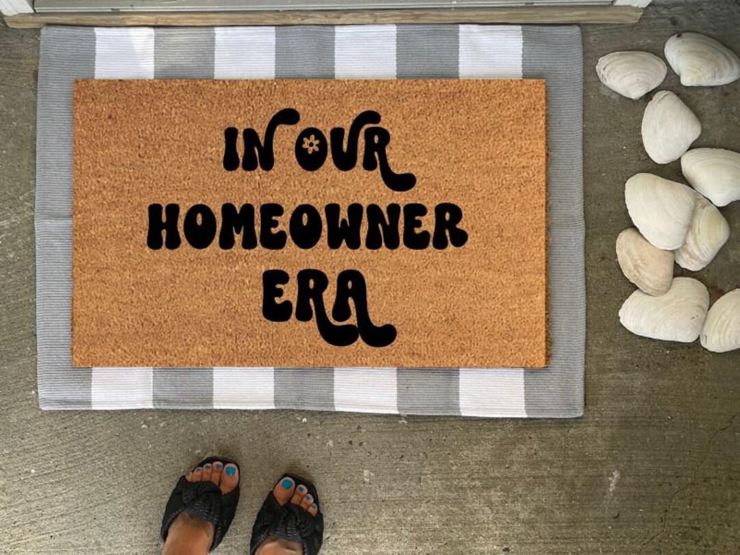 Taylor Swift - in Our HOMEOWNER ERA! Hand-painted DOORMAT - Etsy
