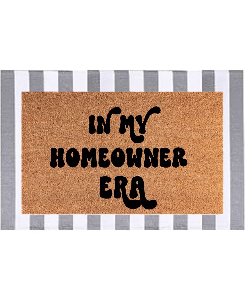 Taylor Swift - in Our HOMEOWNER ERA! Hand-painted DOORMAT - Etsy
