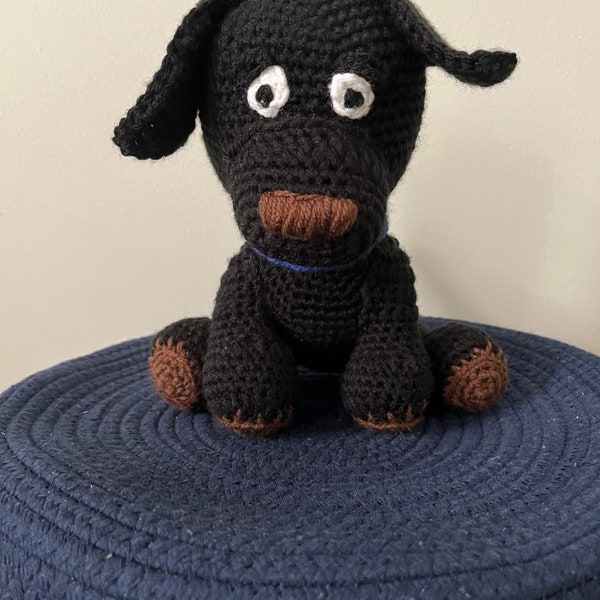 Black Lab Amigurumi Pattern - Etsy
