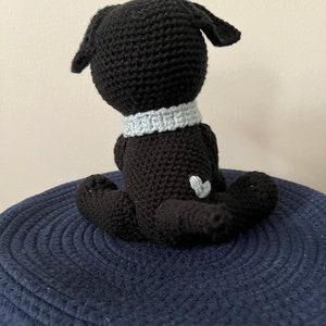Black Lab Crochet Stuffed Amigurumi - Etsy