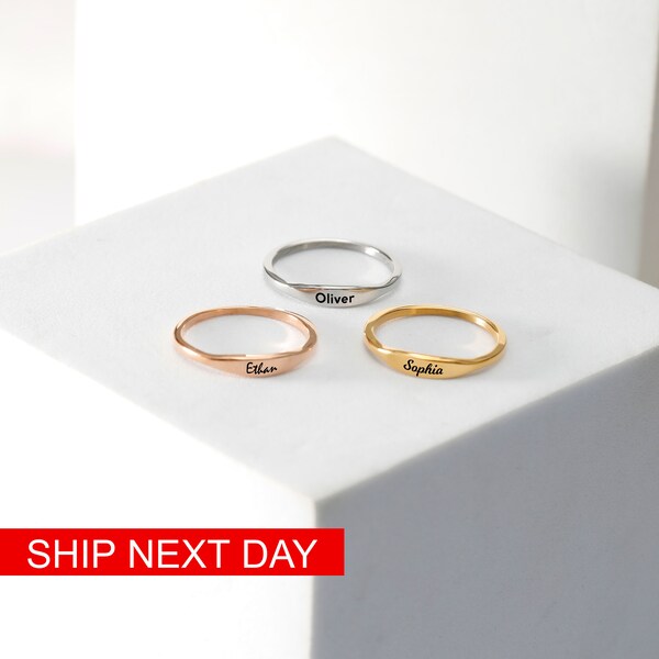 Stackable Rings - Etsy