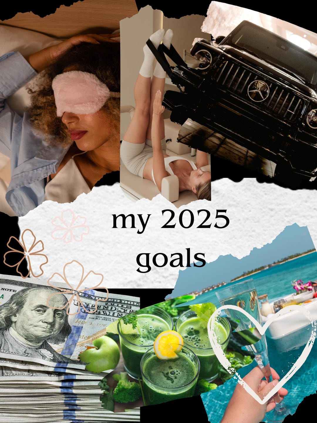 2025 Bingo Vision Board Card, DIGITAL EDITABLE DOWNLOAD 2025 Goal ...