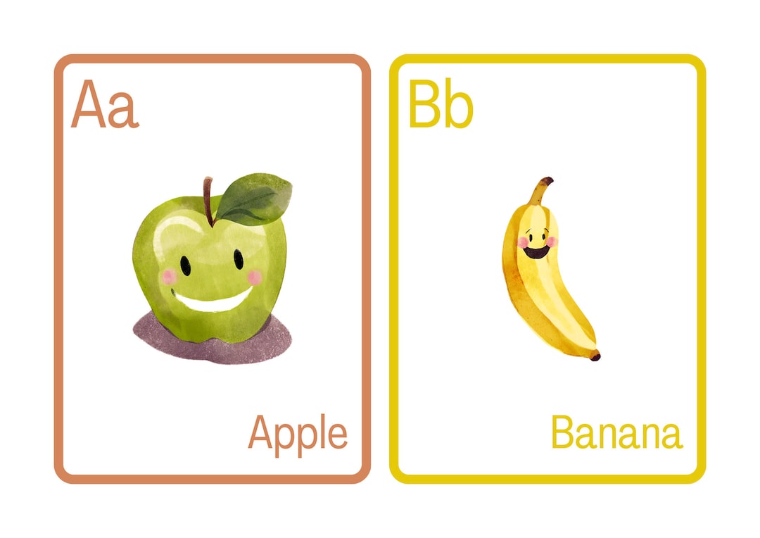 BSL Alphabet Flashcards Printable, Learn British Sign Language Alphabet ...