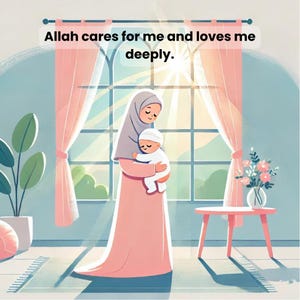 99 Names of Allah Flashcards With Affirmations Islamic Learning Cards ...