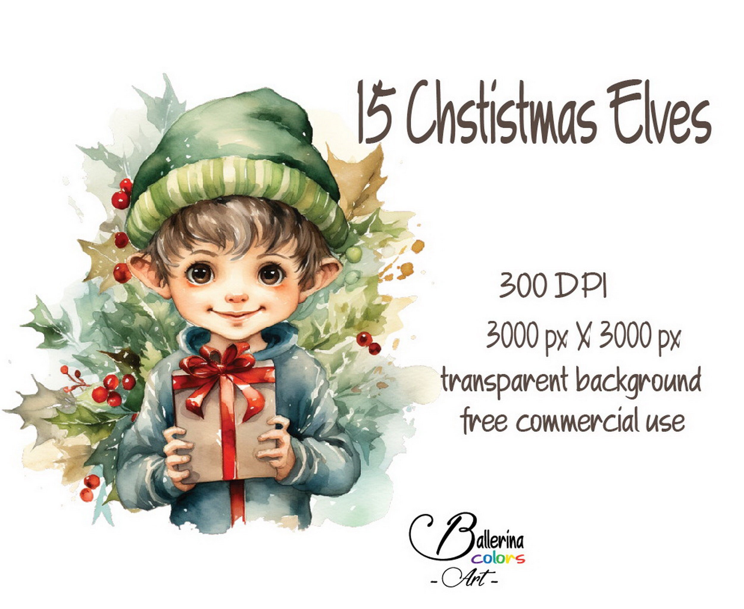 15 Winter Elves Png, Elf Clipart, Elf Png, Winter Clipart, Bundle Elves ...