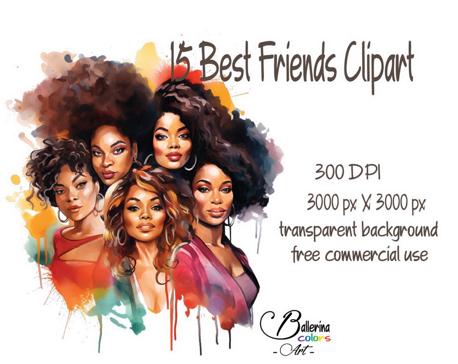 15 Clipart Black Women Best Friends, Black Women Clipart, Best Friends ...