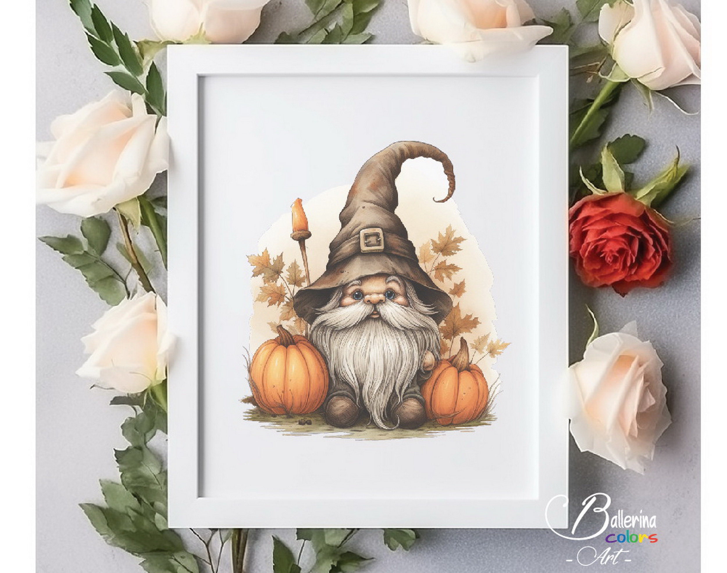 15 Halloween Gnomes Fall Gnomes Clipart Gnomes Clipart - Etsy