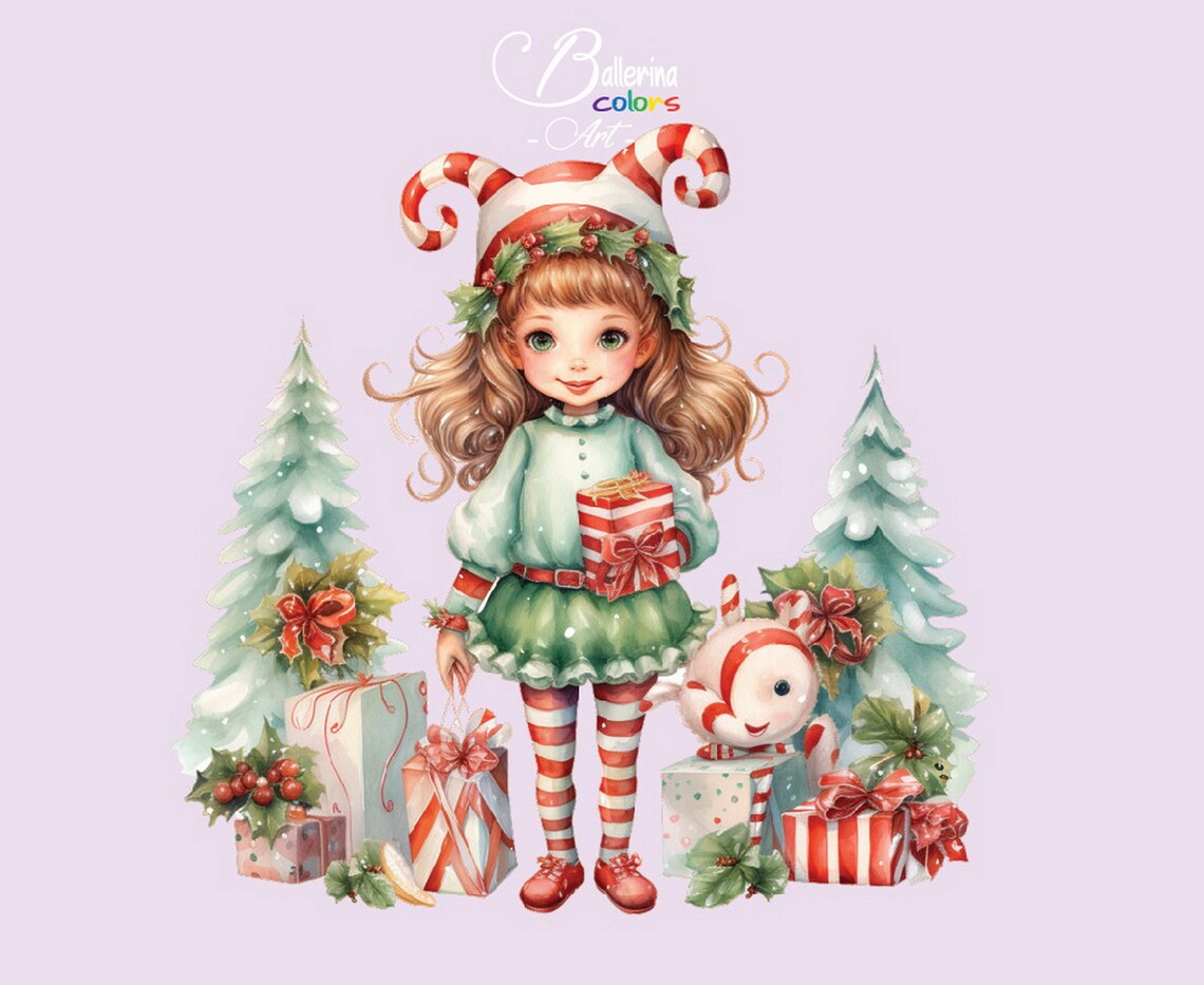 15 Winter Elves Png Elf Clipart Elf Png Winter Clipart - Etsy