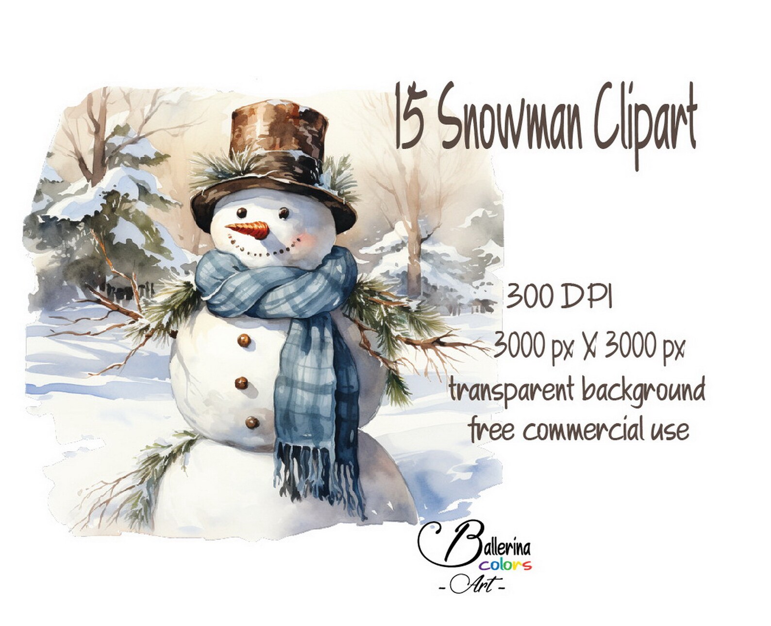 15 Snowman Clipart, Snowman Face Png, Bundle Snowman Png, Winter Png ...