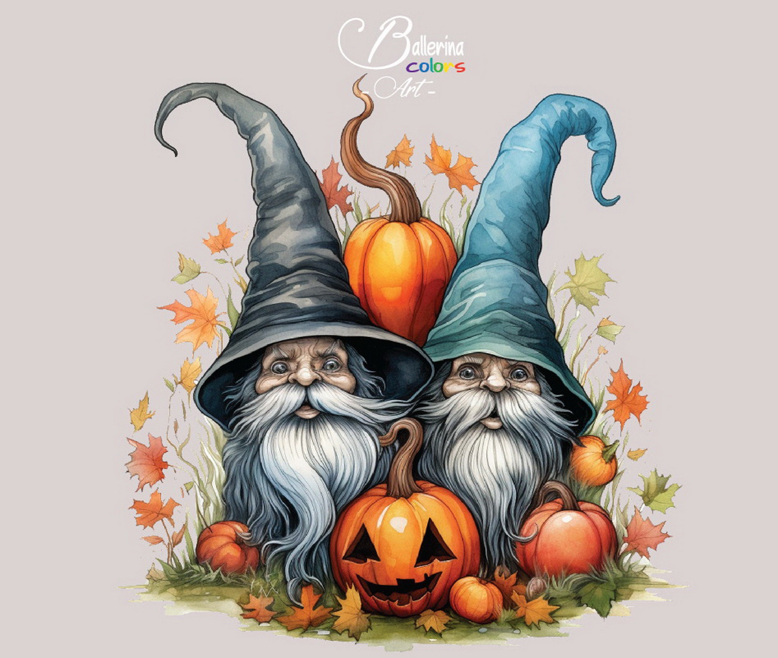 15 Halloween Gnomes Fall Gnomes Clipart Gnomes Clipart - Etsy