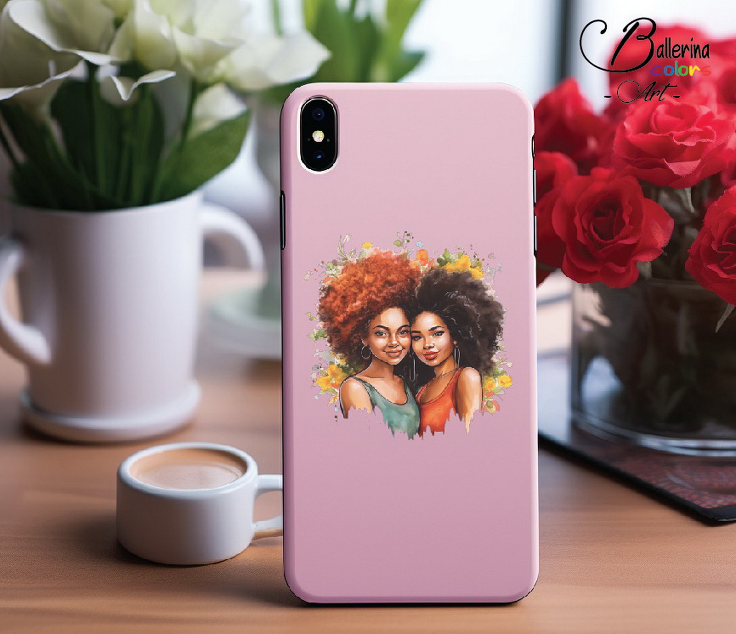 15 Clipart Black Women Best Friends, Black Women Clipart, Best Friends ...