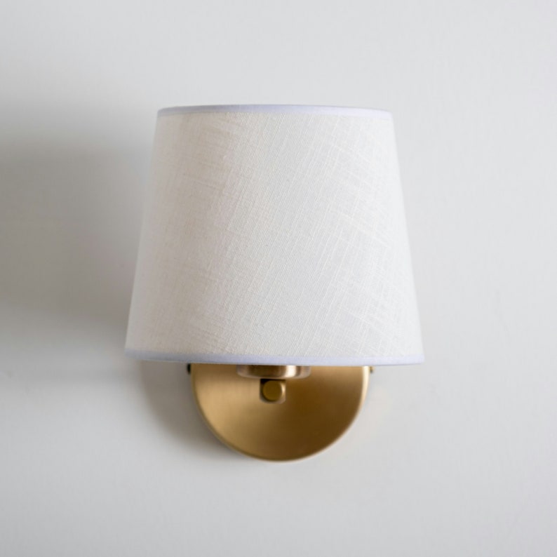 Minimalist Wall Sconce, Brass Wall Light, Bedside Wall Lamp, Modern ...