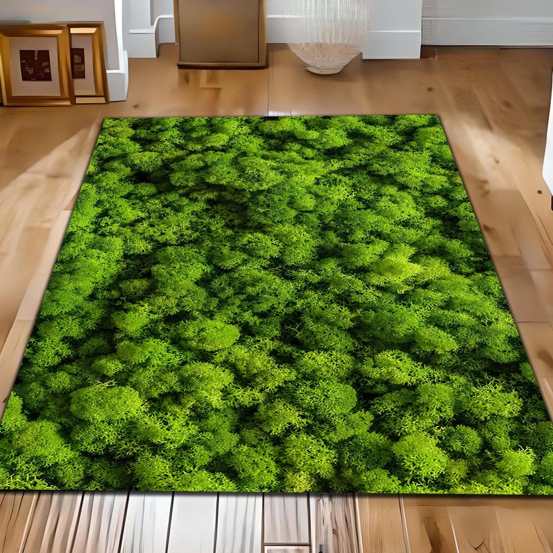 Large Moss Rug - Etsy