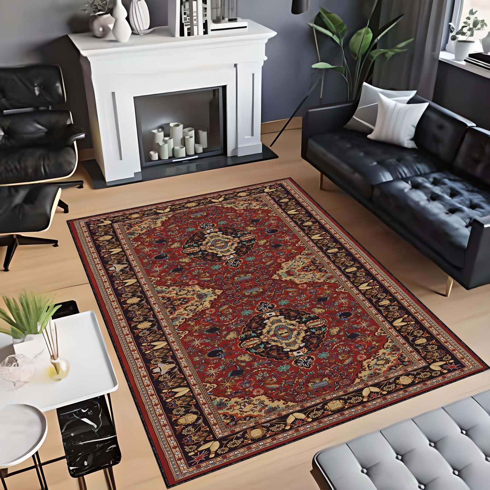 The Big Lebowski Dude Rug Fantastic Movie Rug Famous Rug, the Big ...