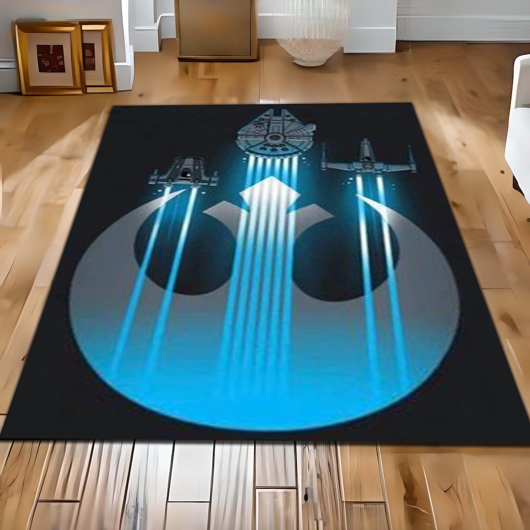 Starwars Rug, Star Wars Rug, Star Wars Fighter Planes, Star Wars Logo ...