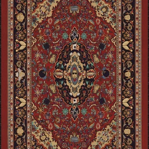 The Dude Abides Rug: Big Lebowski Movie Carpet, Non-slip Floor Rug - Etsy