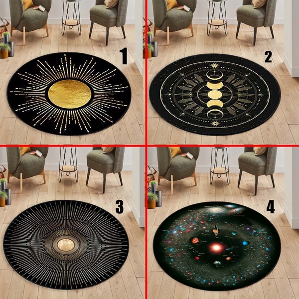 Circle Pattern Rugs - Etsy