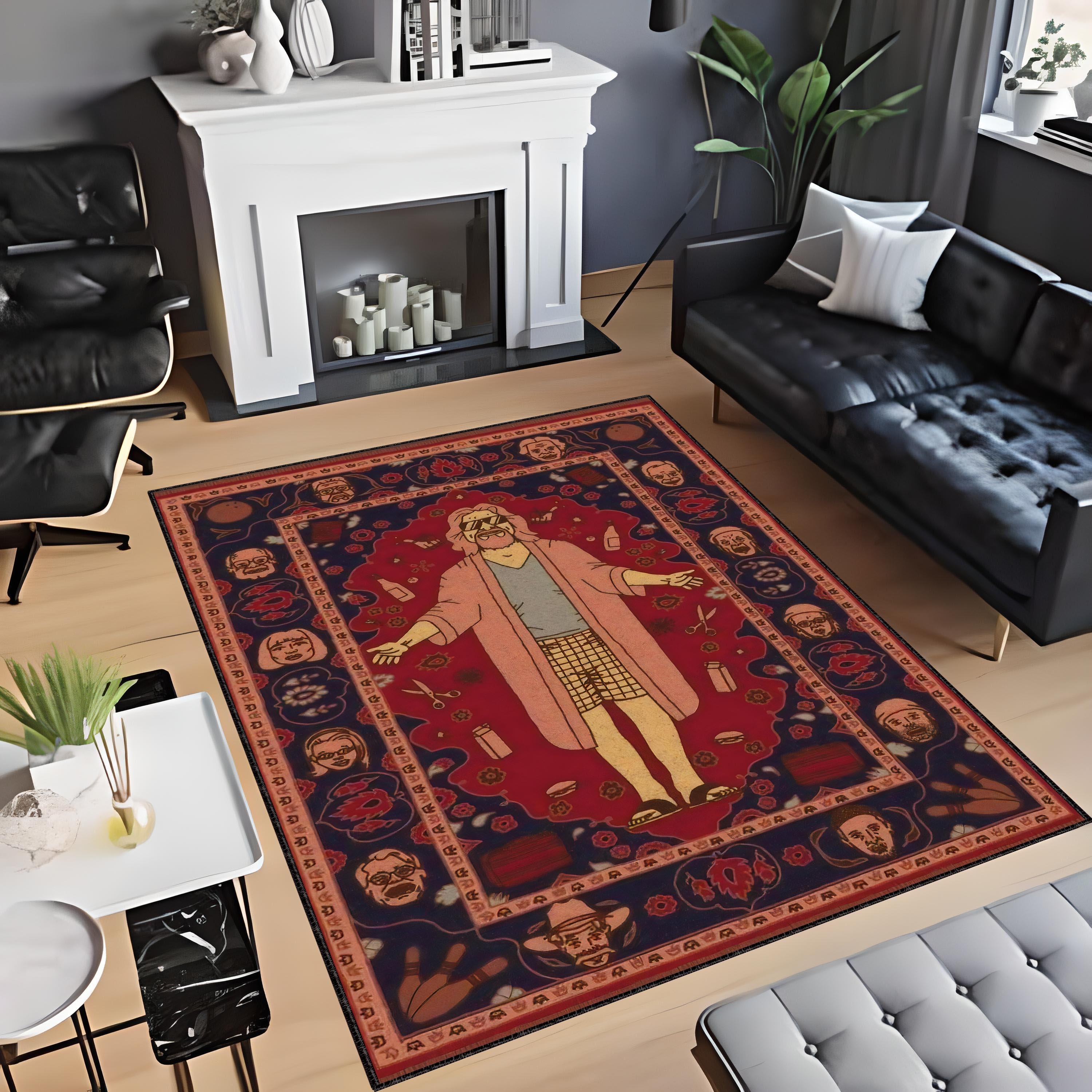 Big Brother Rug the Big Lebowski Dude Rug, Custom Rug, Floor Area Rug ...