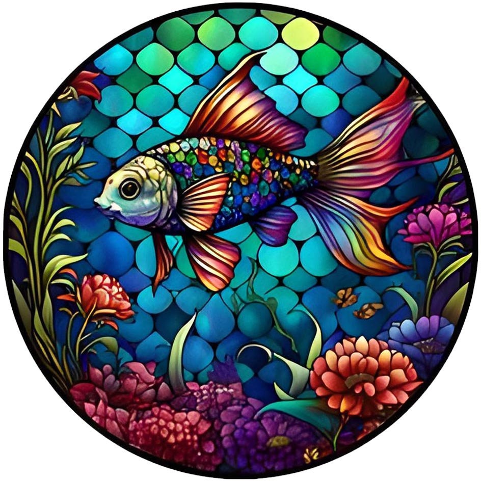 Finding Nemo Rug, Round Fish Rug, Finding Dori Rug, Circle Decor Rug ...