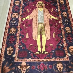 Big Brother Rug the Big Lebowski Dude Rug, Custom Rug, Floor Area Rug ...