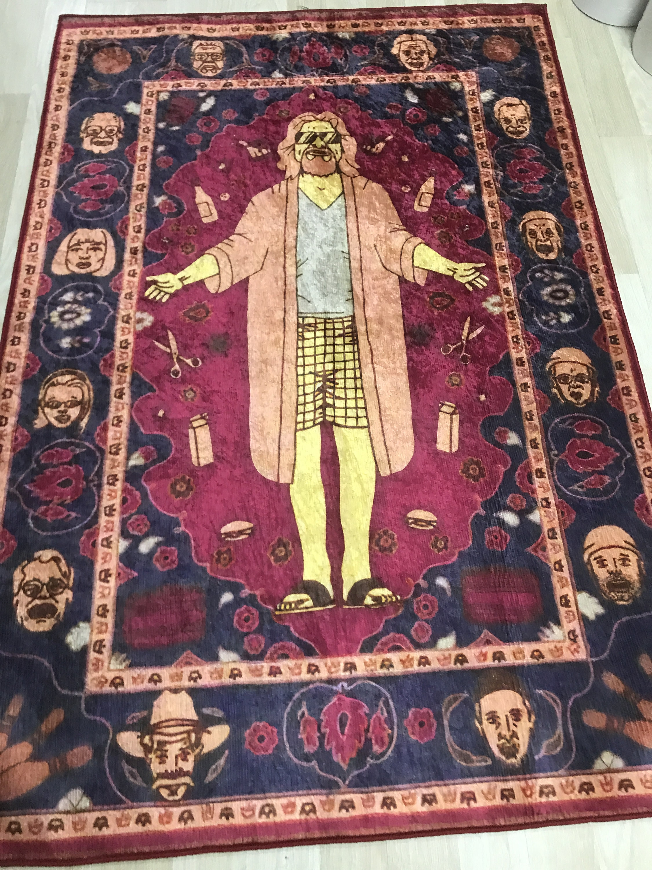 Big Brother Rug the Big Lebowski Dude Rug, Custom Rug, Floor Area Rug ...