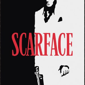 Scarface Rug, Scarface Gift, for Living Room Rug, Fan Rug, Area Rug ...
