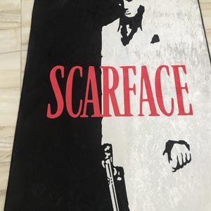 Scarface Rug, Scarface Gift, for Living Room Rug, Fan Rug, Area Rug ...