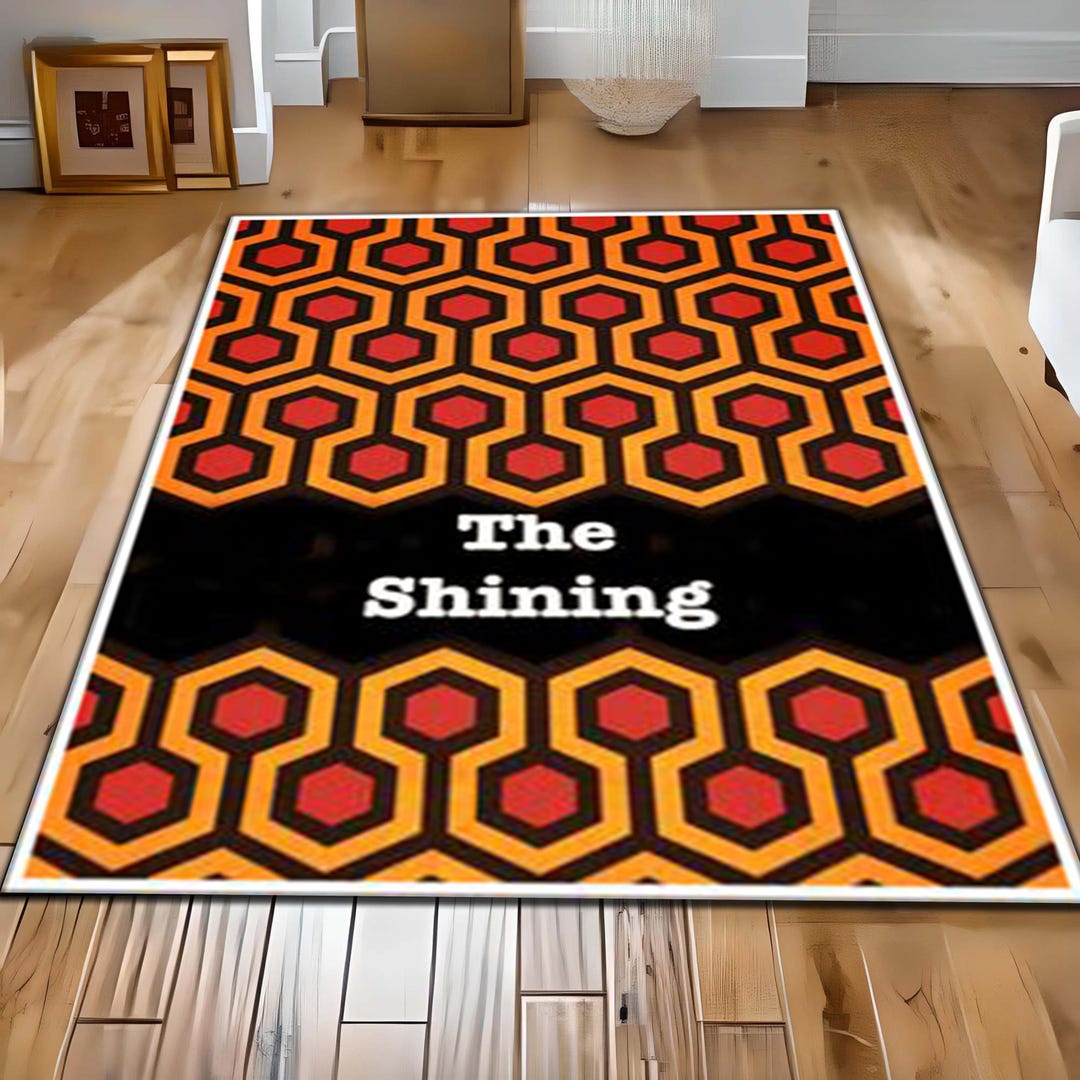 The Shining Rug: Overlook Hotel Retro Geometric Horror Decor - Etsy