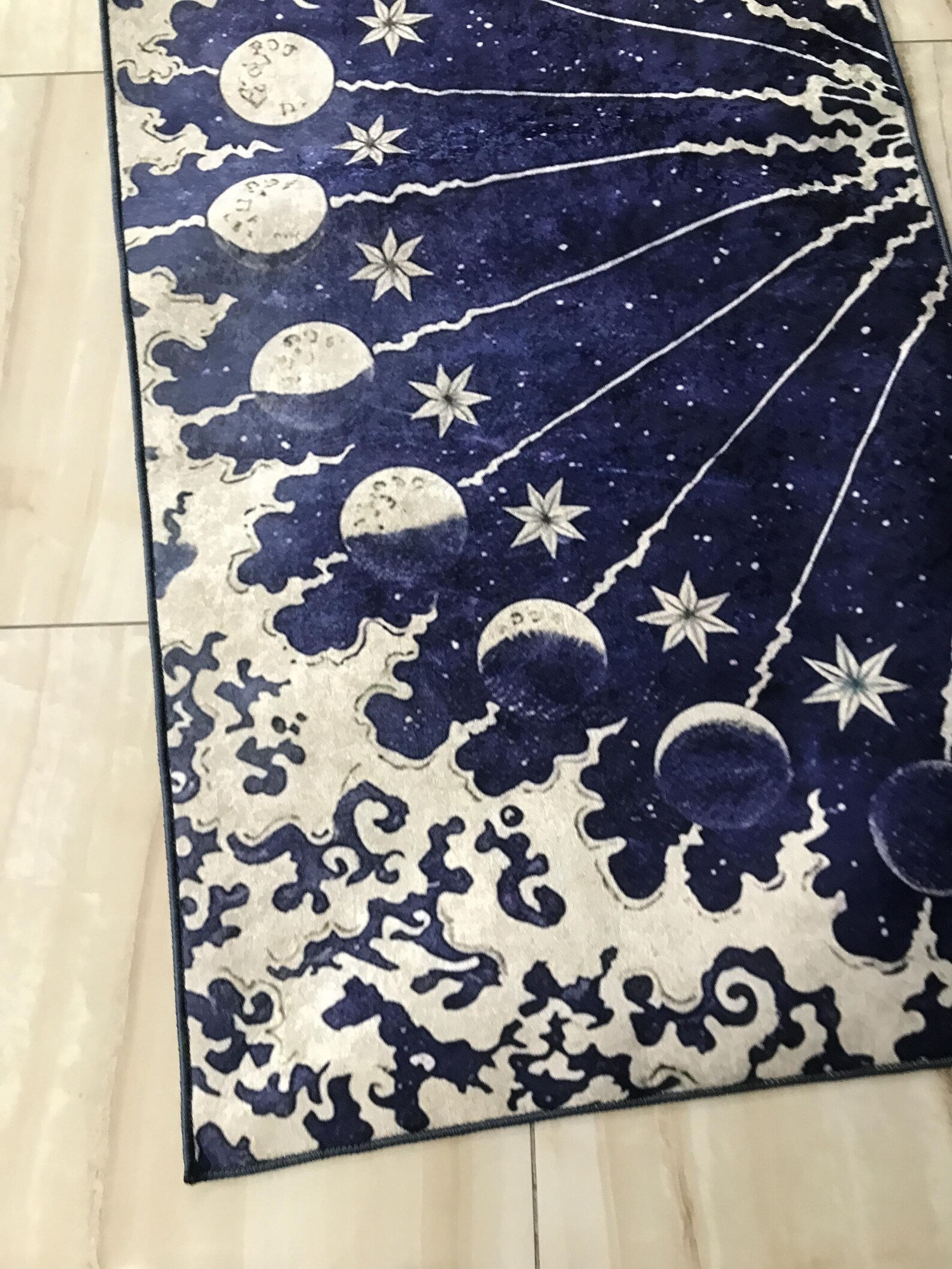 Moon Decor Rug, Moon Pattern Rug, Space Rug, Kids Room Rug, Themed Rug ...