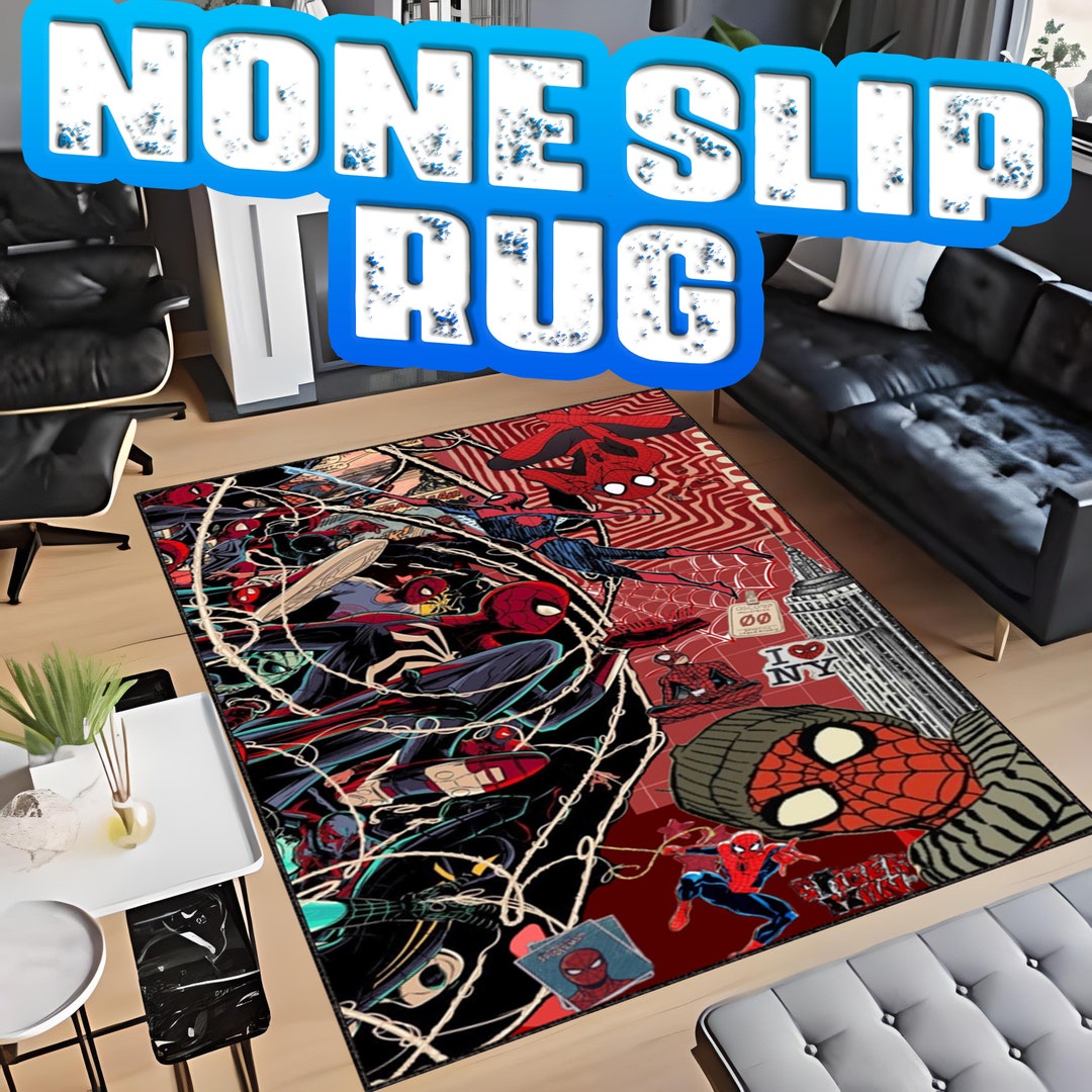 Amazing Spiderman Rug, Avenger Rug, Super Hero Rug, Spider Man Rug ...