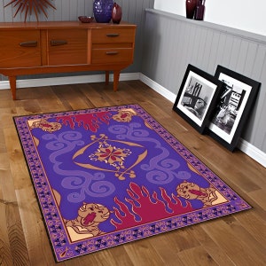 Aladdin's and Flying Carpet Rug, Aladdin's Rug, Aladdin Rug, Modern ...