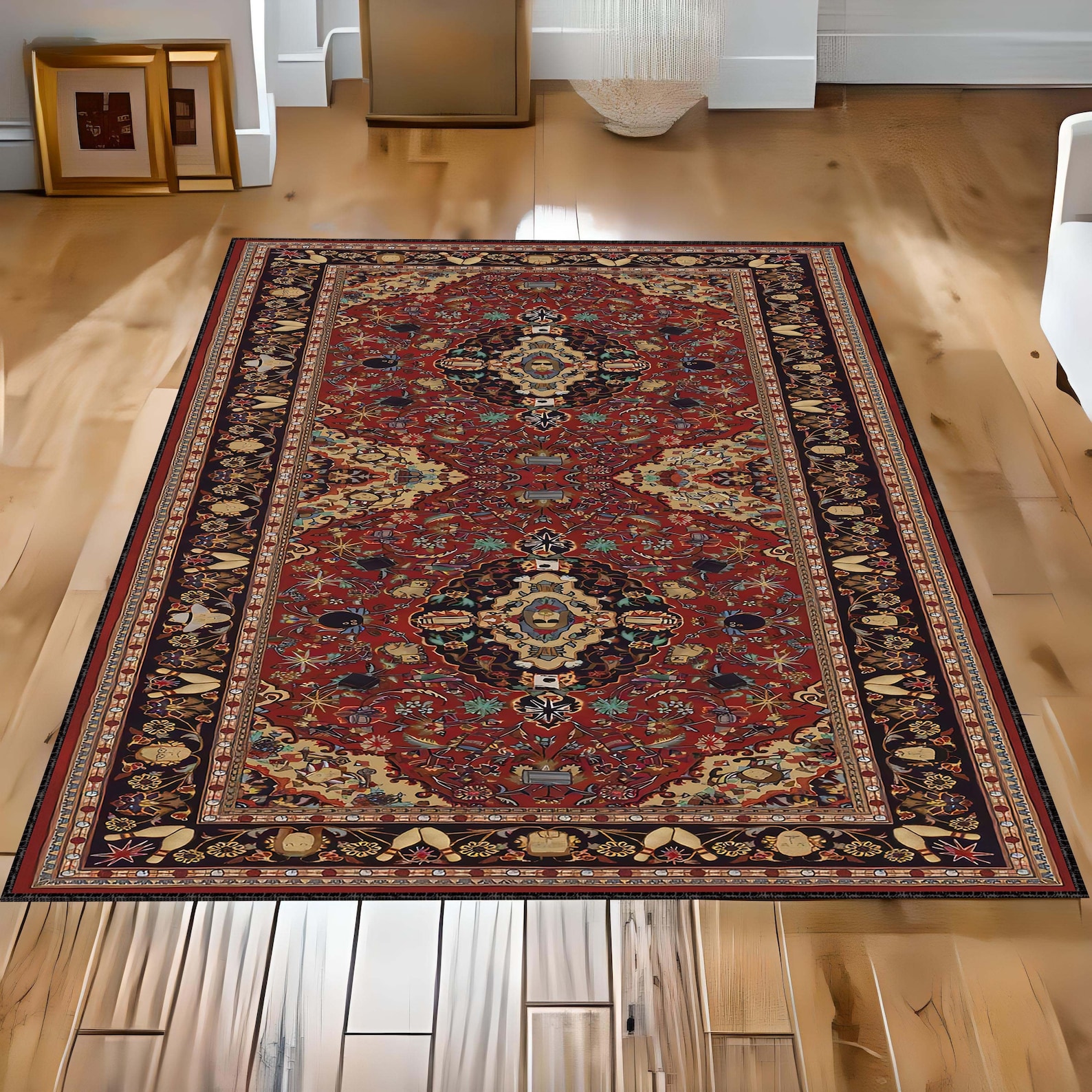 The Big Lebowski Dude Rug Fantastic Movie Rug Famous Rug, the Big ...
