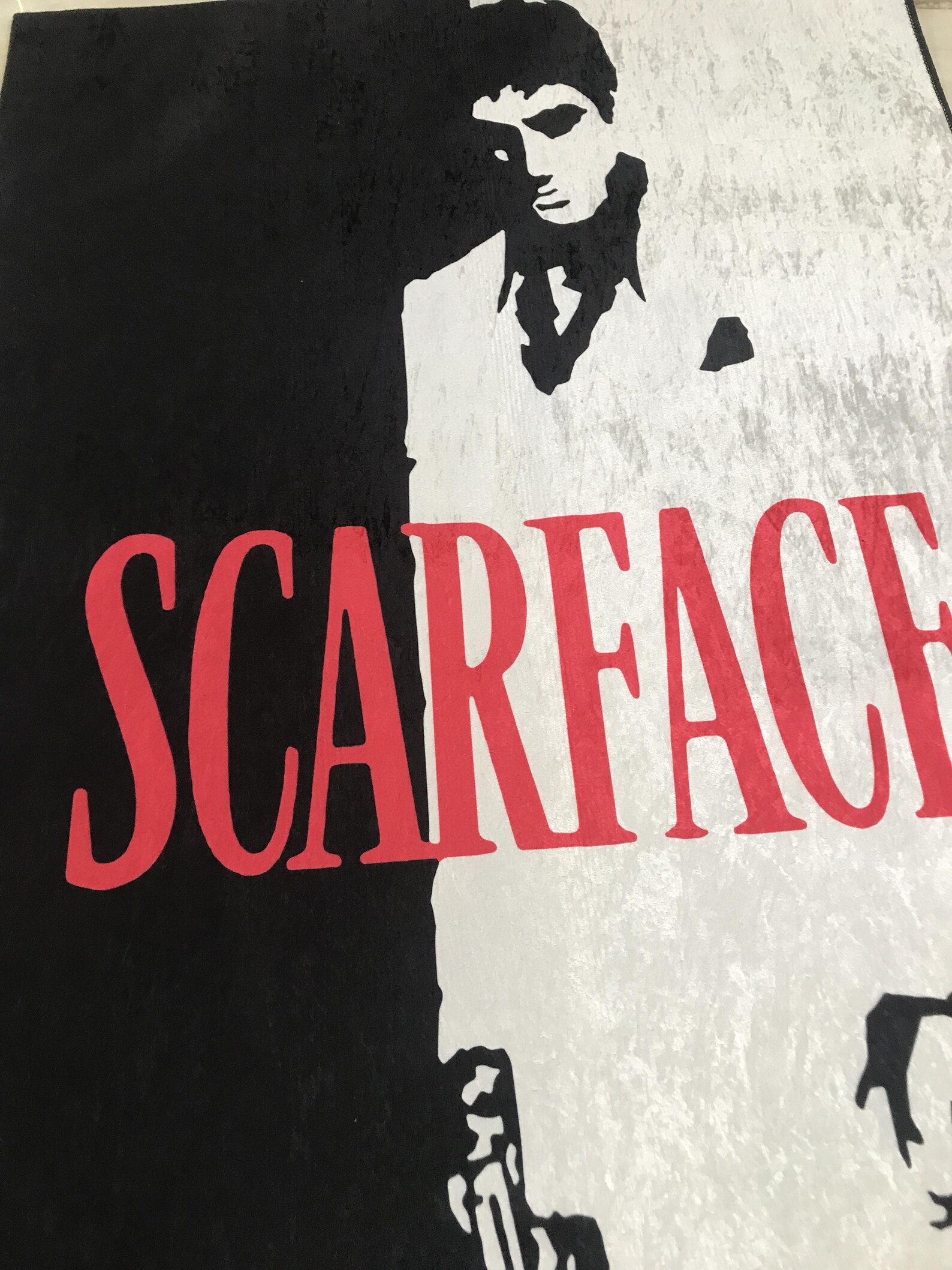 Scarface Rug, Scarface Gift, for Living Room Rug, Fan Rug, Area Rug ...