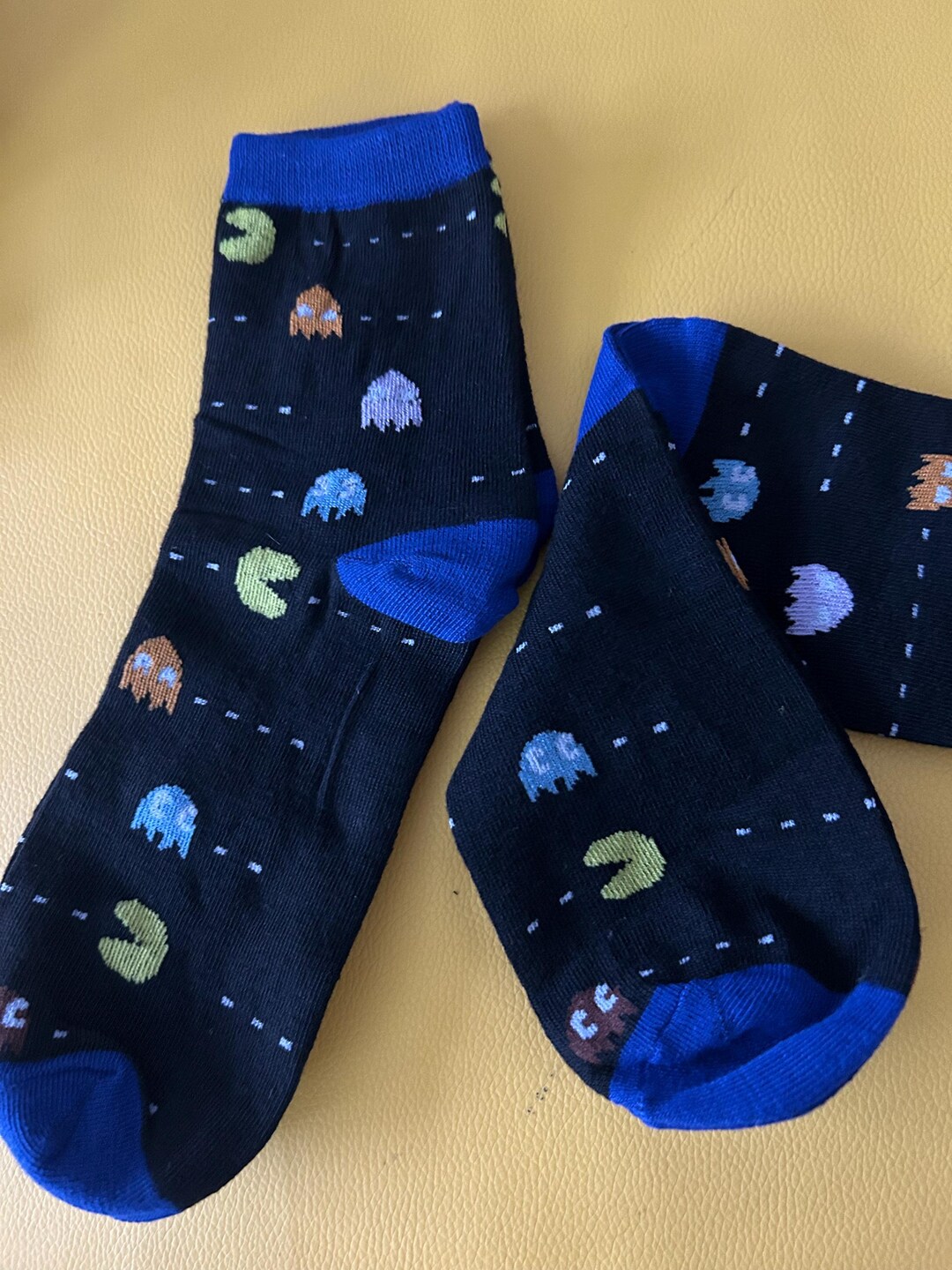 Retro Games Socks, Pac-man Novelty Socks. 2 Designs. Christmas ...