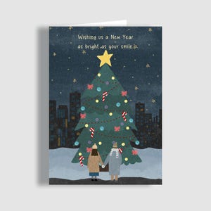 Christmas Card, Romantic Christmas Card, Printable Christmas Card ...