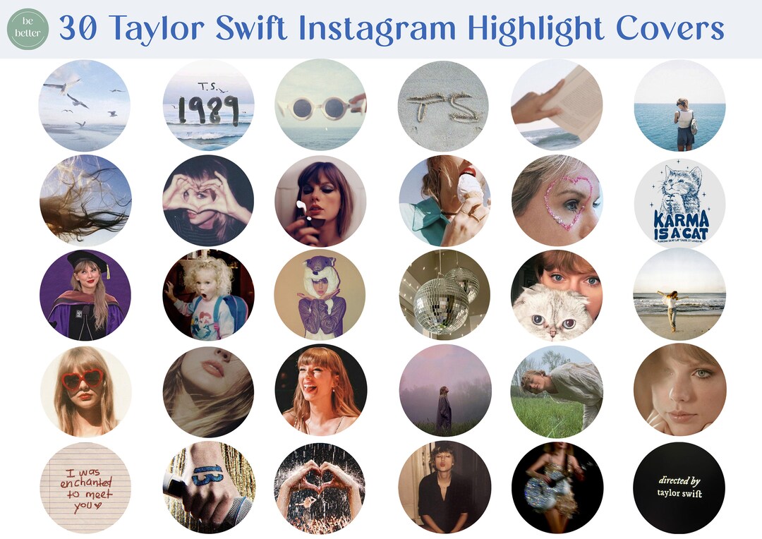 30 Taylor Swift Instagram Highlight Cover Icons, Taylor Swift Covers ...