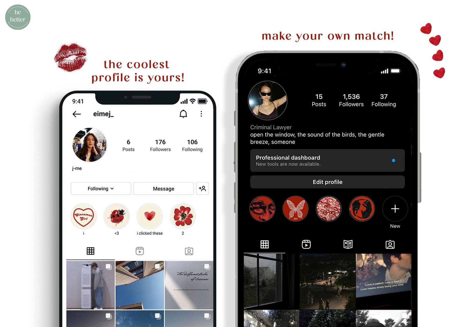 30 Aesthetic Red Instagram Highlight Cover Icons, Red Covers, IG Story ...