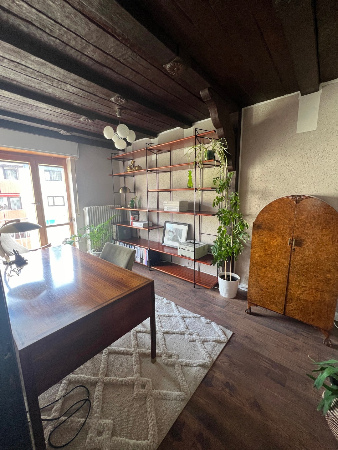 Rarity Solid Shelving System in the Style of a String Shelf From the ...