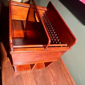 Vintage! Mid-century Magazine Rack From the 1950s. Handcrafted From Oak ...