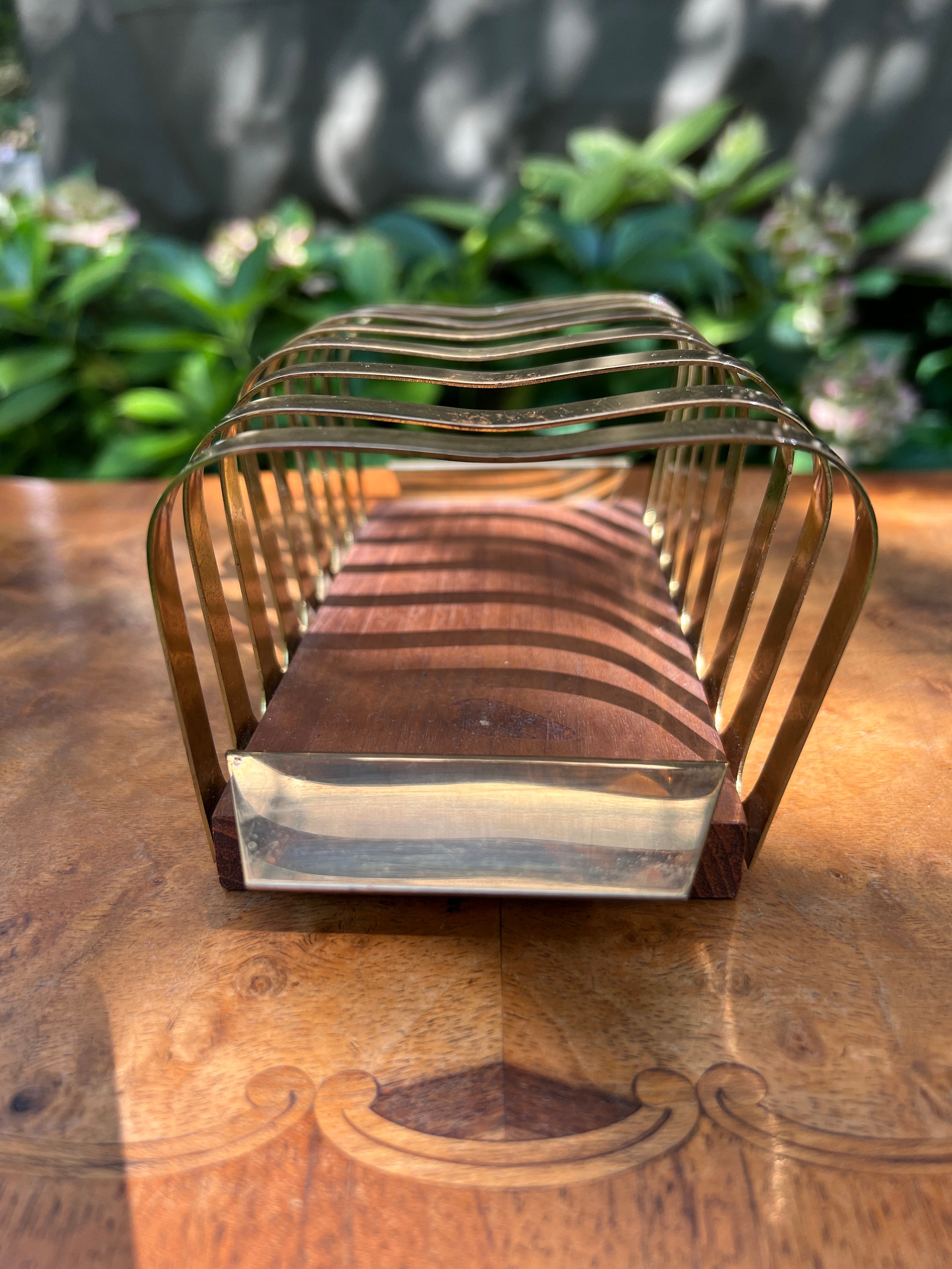 1960s Brass Toast Stand Vintage Oddity Dining Culture - Etsy