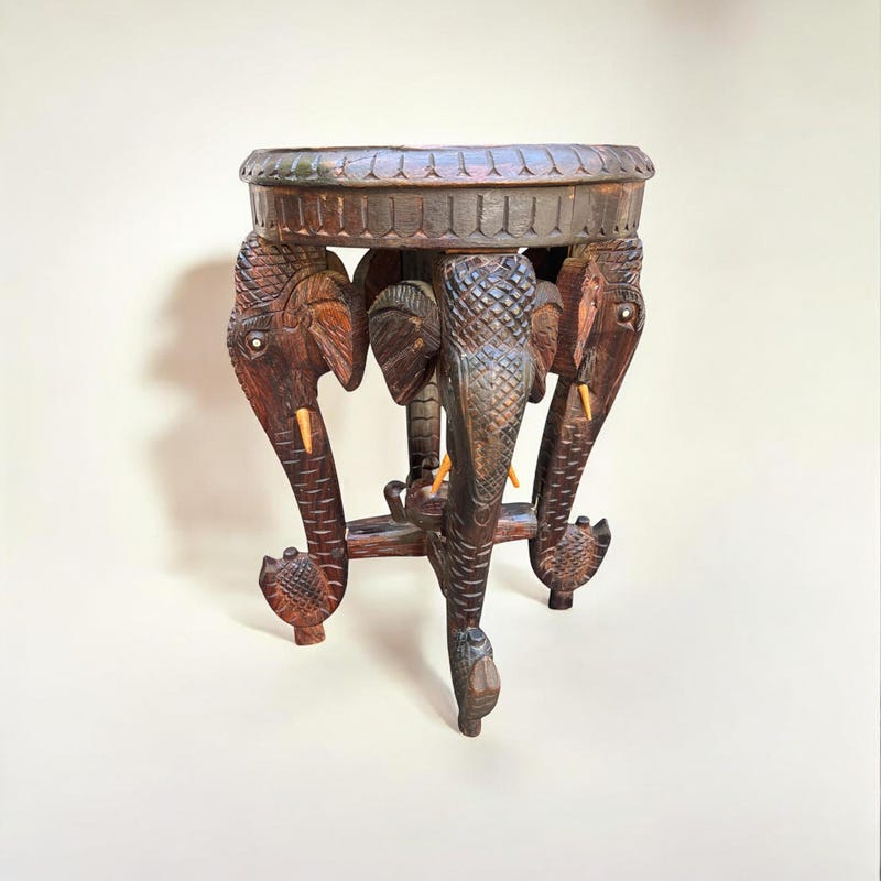 African Side Table - Etsy
