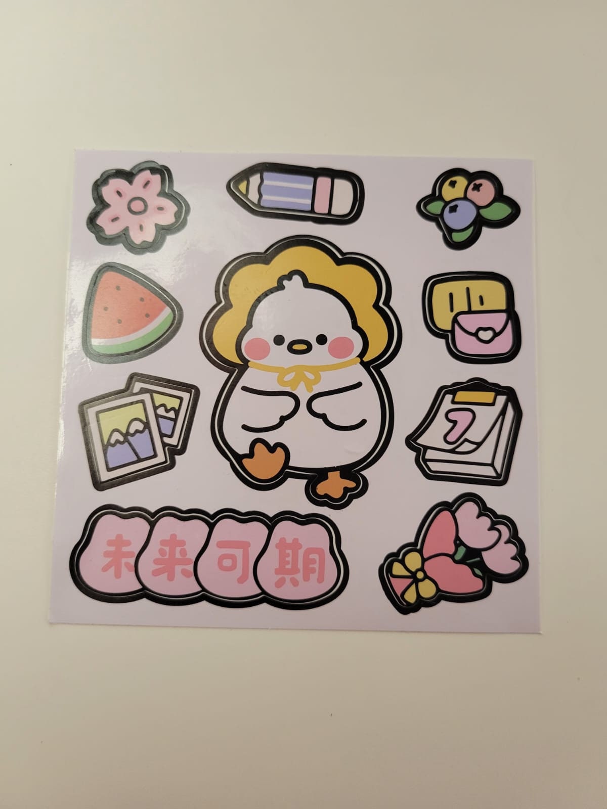 Cute Square Cartoon Sticker Sheets - Etsy